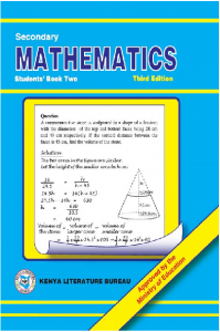 Secondary Mathematics Form 2 PB - klbbooks