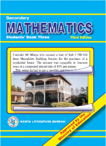 Secondary Mathematics Form 3 SB - klbbooks